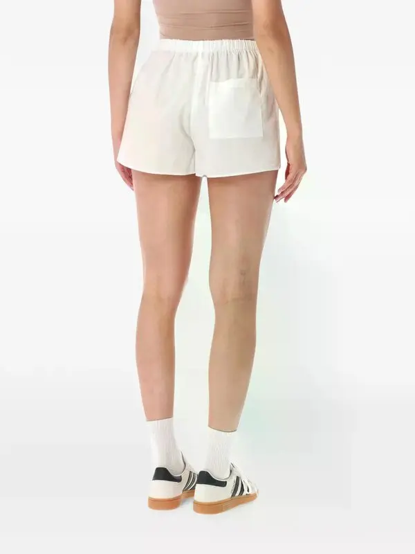 SPORTY & RICH Logo-patch Mini Shorts