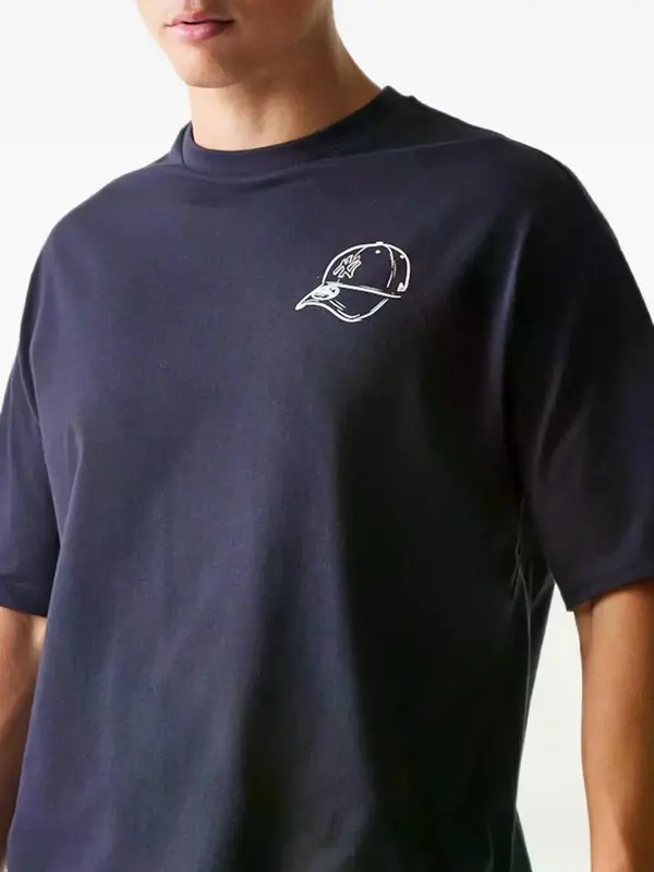 New Era New York Yankees Graphic Print T-shirt - Blue