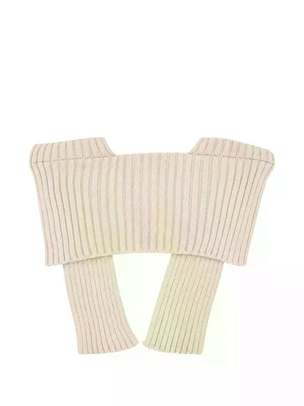 NICCOLO PASQUALETTI Parte Ribbed Scarf