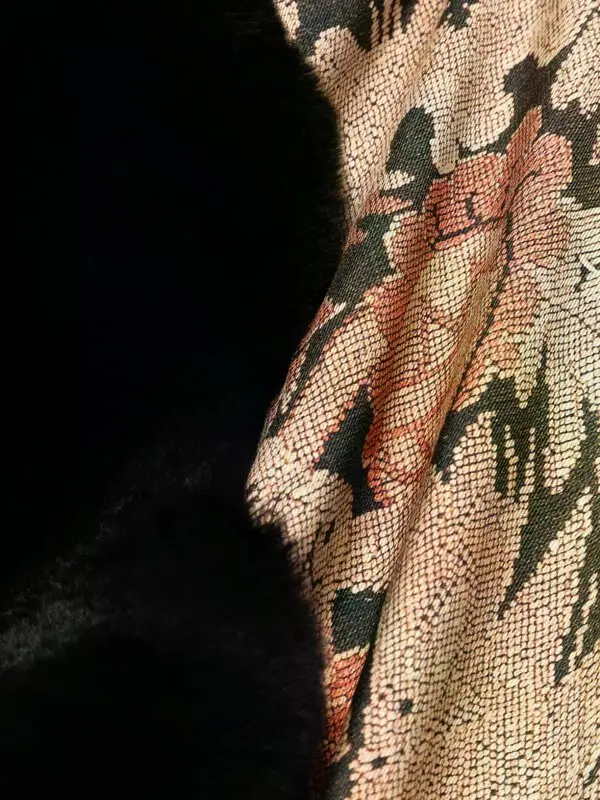 PIERRE-LOUIS MASCIA Graphic-print Fringed Scarf