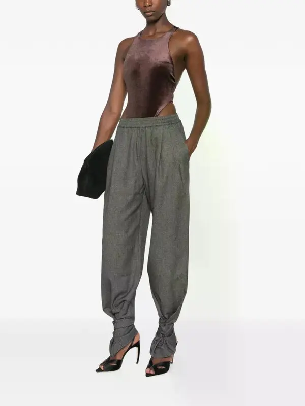 Andamane Fonda Halterneck Bodysuit - Brown