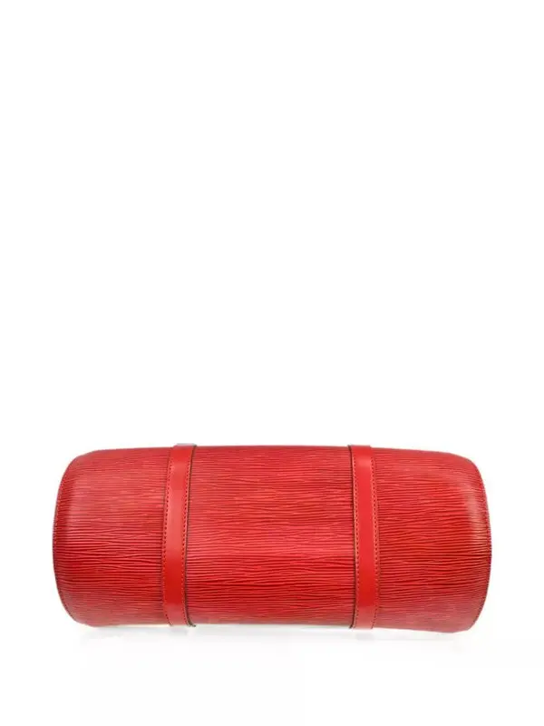 LOUIS VUITTON Epi-leather Soufflot Tote Bag - Red
