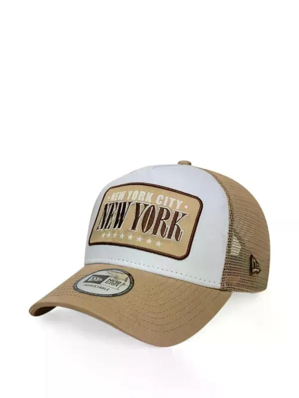 New Era Logo-patch Trucker Cap