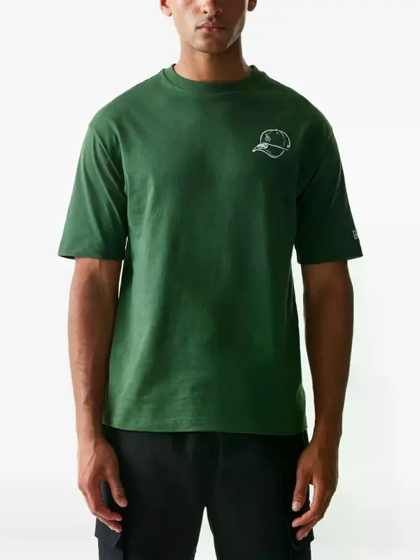 New Era Mlb Los Angeles Dodgers Graphic T-shirt - Green