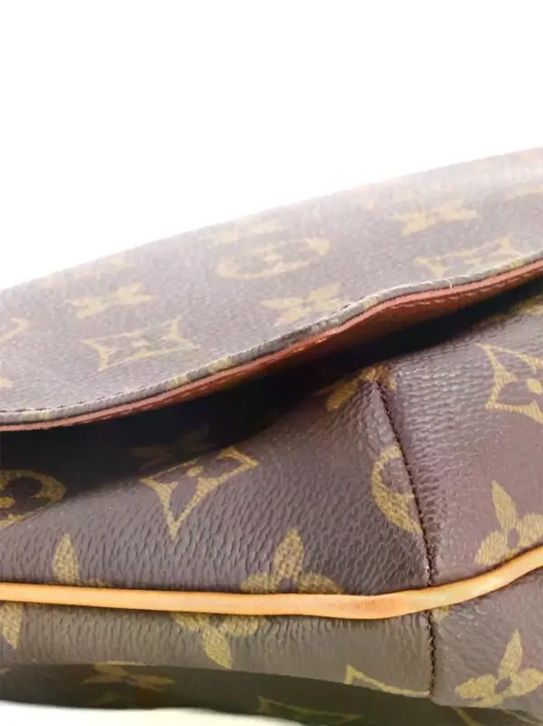 LOUIS VUITTON Musette Tango Monogram Canvas Shoulder Bag - Brown