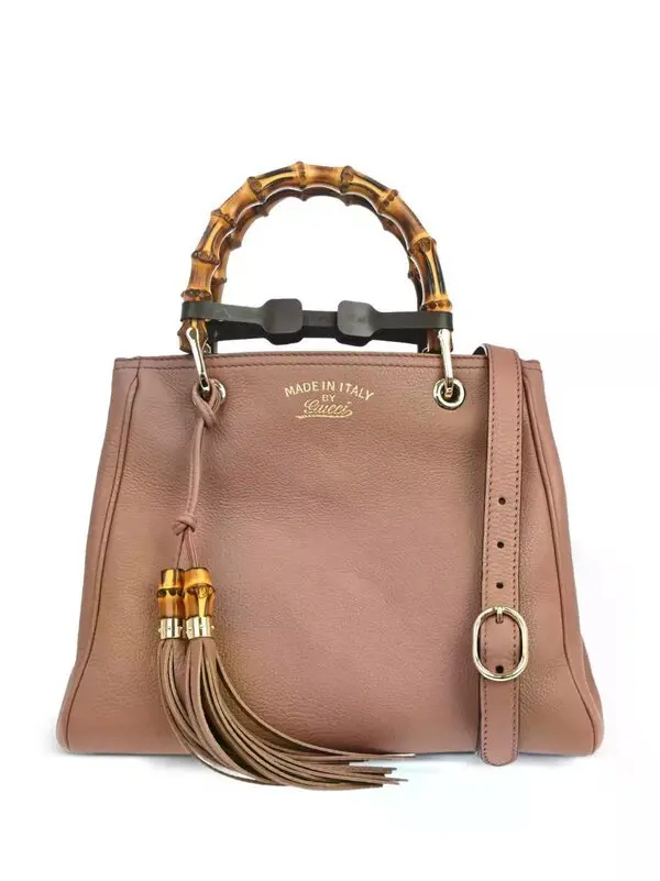 Gucci Bamboo Shopper Tote Bag - Pink