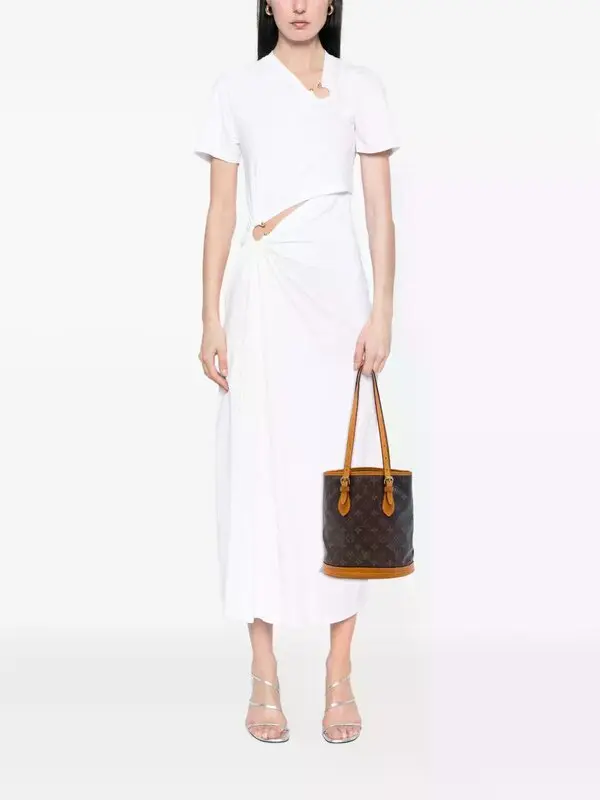LOUIS VUITTON 1997 Monogram Petit Bucket Bag