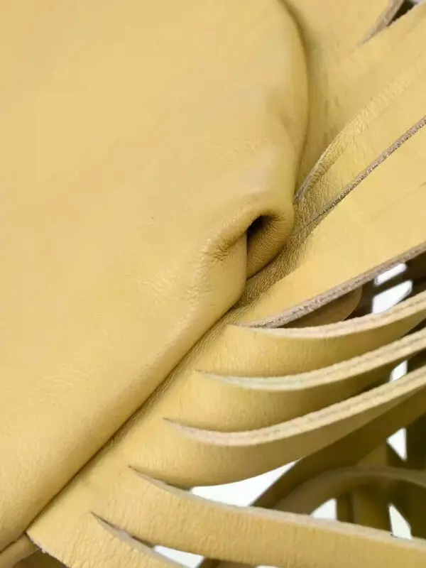 Bottega Veneta 1990-2000s Fringe Leather Shoulder Bag