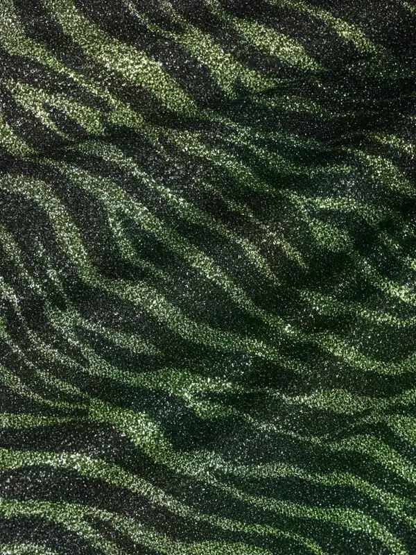 Oseree Animal-print Lurex Pareo