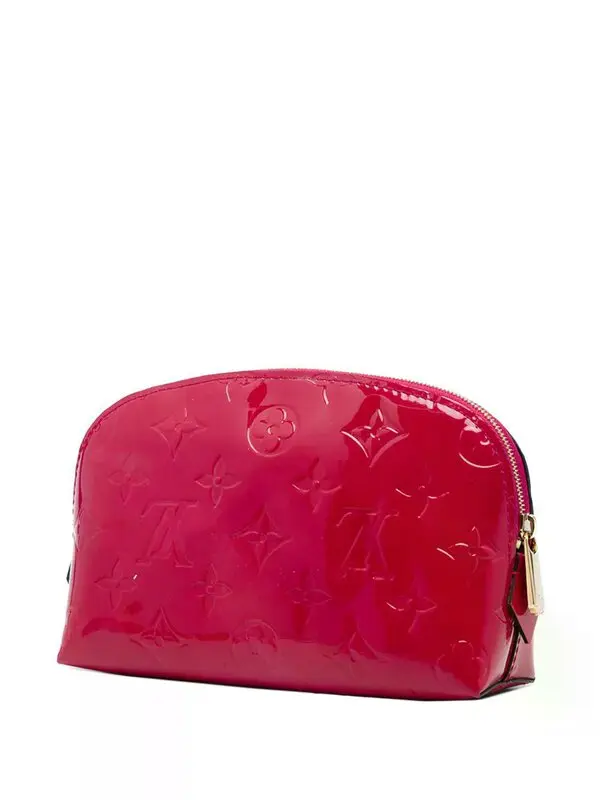 LOUIS VUITTON 2014 Monogram Vernis Cosmetic Pouch Vanity Bag