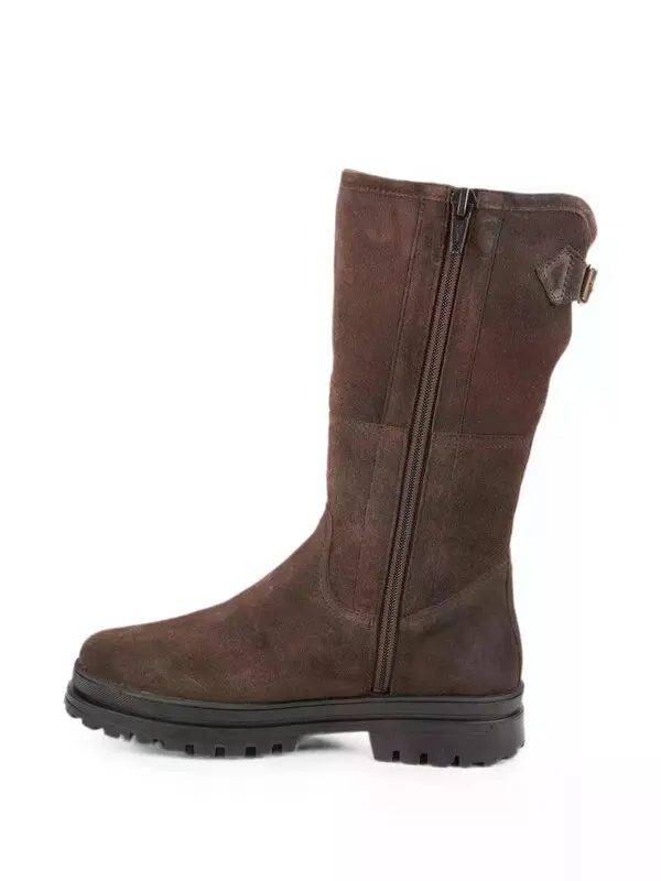 DIRNDL & BUA Suede Side-zip Boots