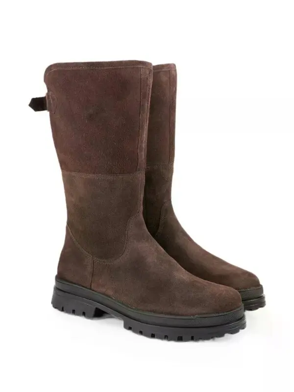 DIRNDL & BUA Suede Side-zip Boots