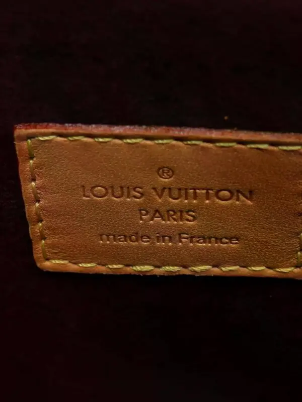 LOUIS VUITTON Monogram Montaigne Gm Satchel - Brown