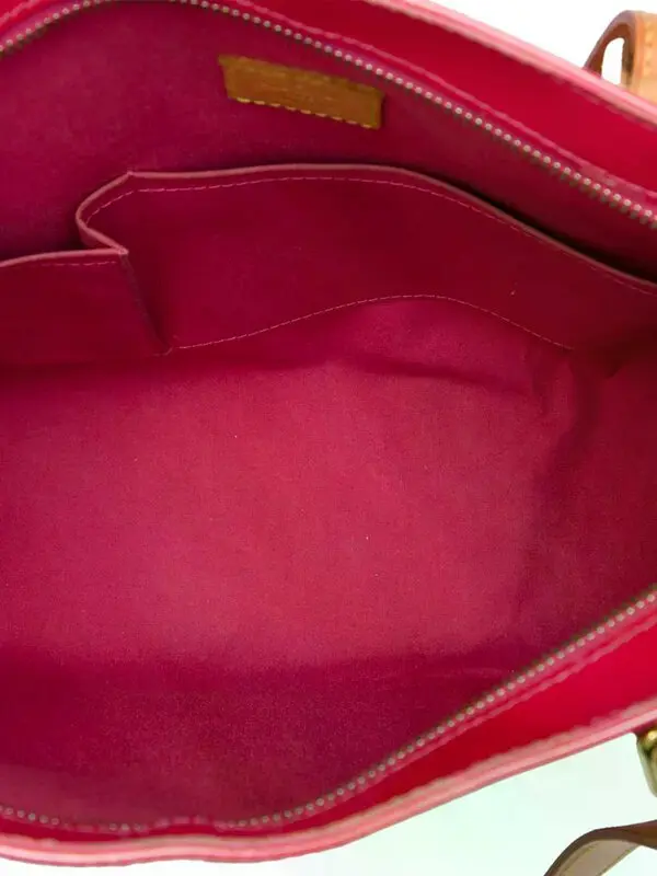 LOUIS VUITTON Monogram Vernis Brentwood Tote Bag - Pink