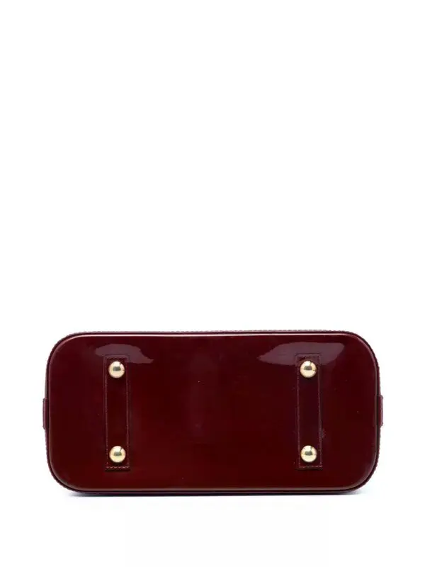 LOUIS VUITTON Monogram Vernis Alma Pm Handbag