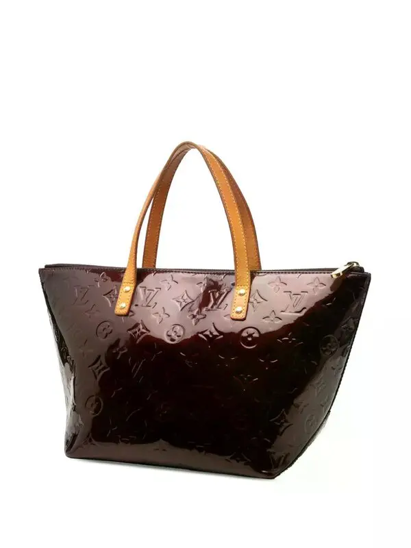 LOUIS VUITTON Monogram Vernis Bellevue Pm Handbag - Purple