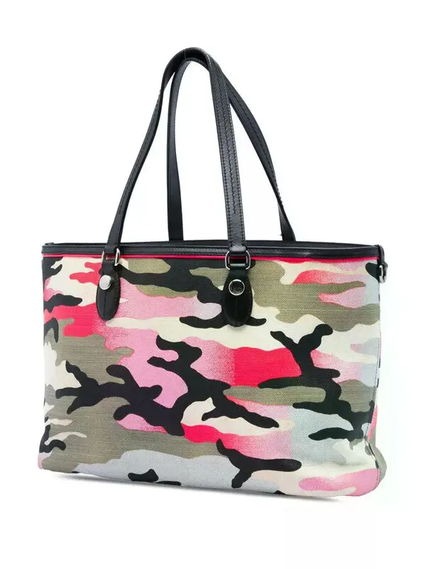 Dior Medium Canvas Camouflage Tote Bag