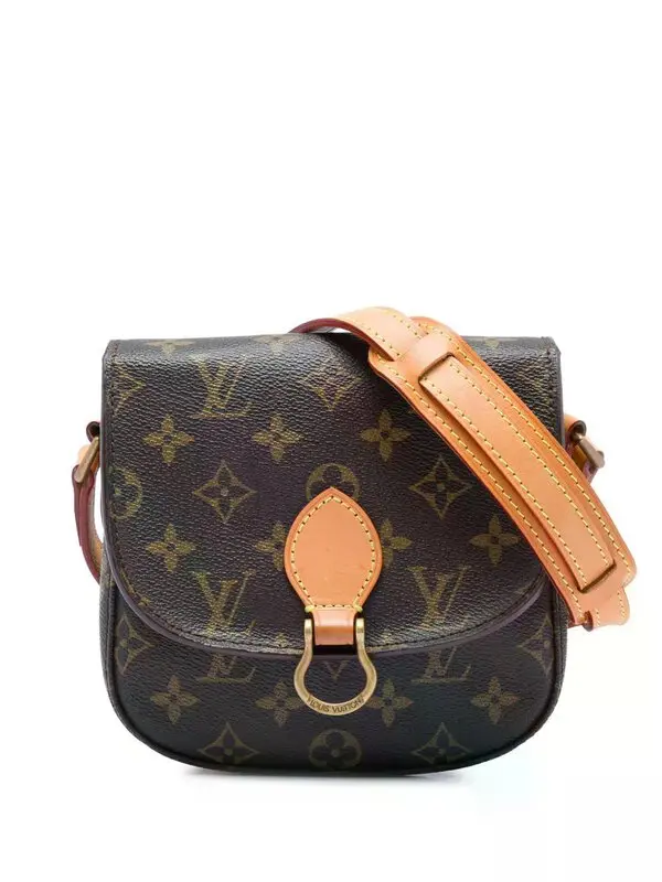 LOUIS VUITTON 1986 Monogram Saint Cloud Pm Crossbody Bag - Brown