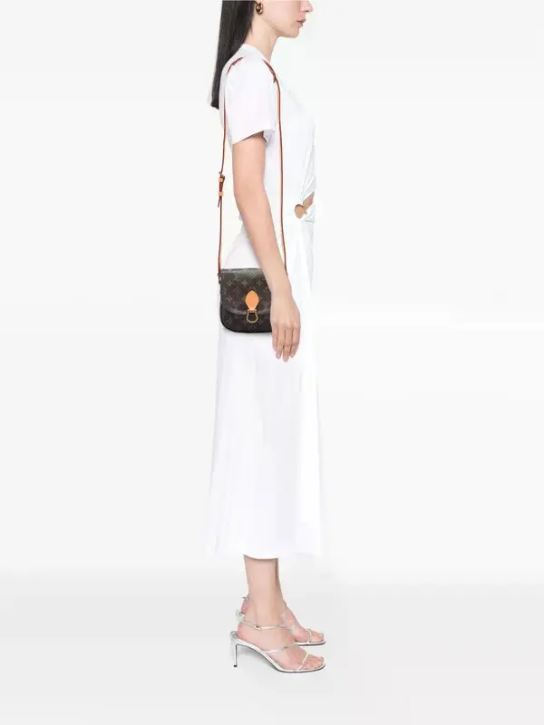 LOUIS VUITTON 1986 Monogram Saint Cloud Pm Crossbody Bag