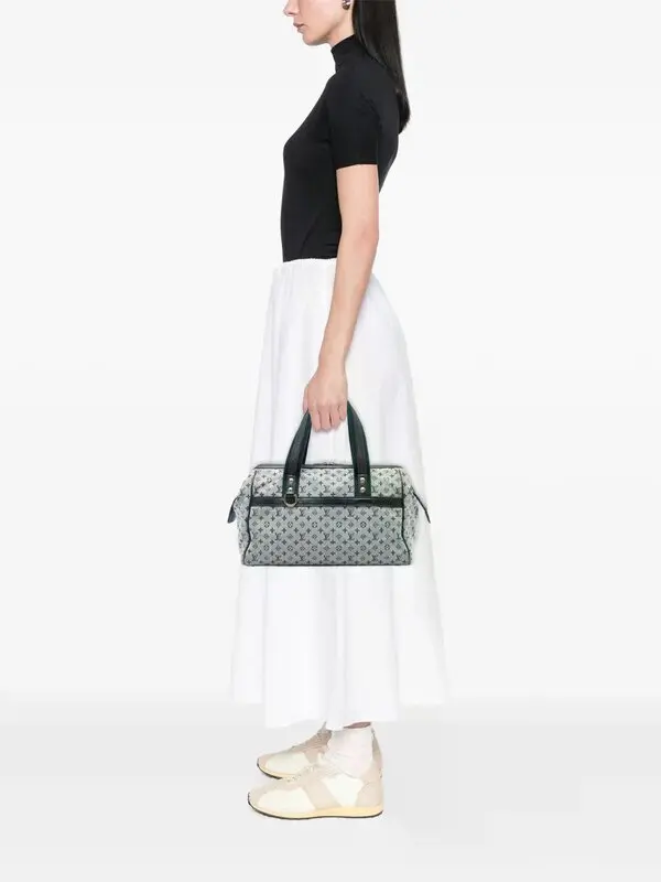 LOUIS VUITTON 2003 Monogram Mini Lin Josephine Gm Handbag - Grey