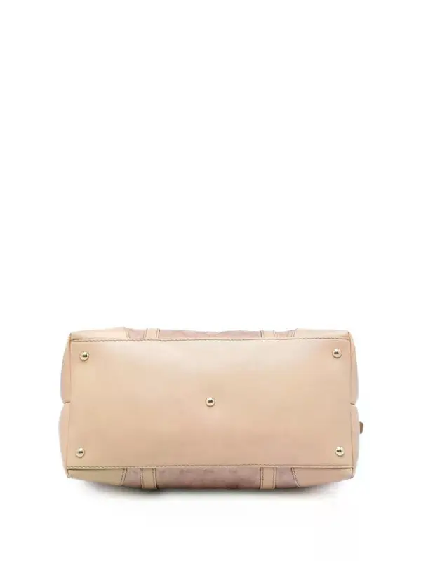 Gucci Gg Metallic Canvas Tote Bag
