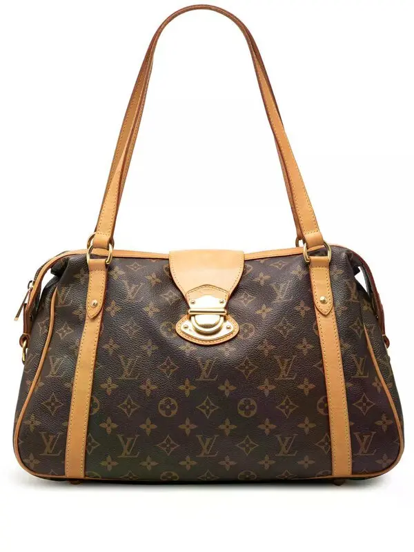 LOUIS VUITTON 2011 Monogram Stresa Pm Shoulder Bag - Brown