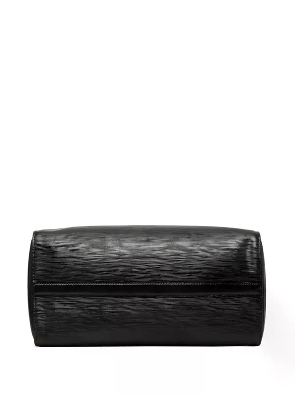 LOUIS VUITTON 1991 Epi Speedy 35 Boston Bag - Black