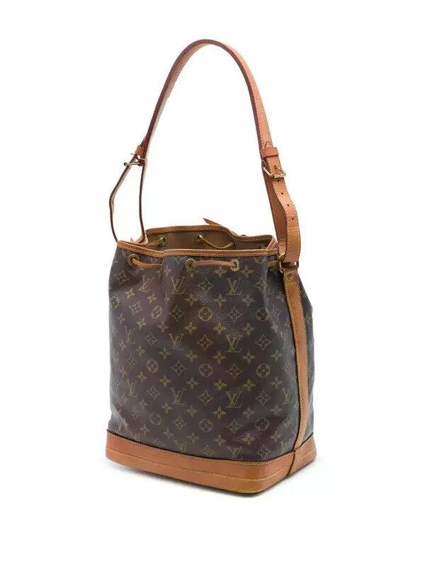 LOUIS VUITTON Monogram Noe Gm Bucket Bag - Brown