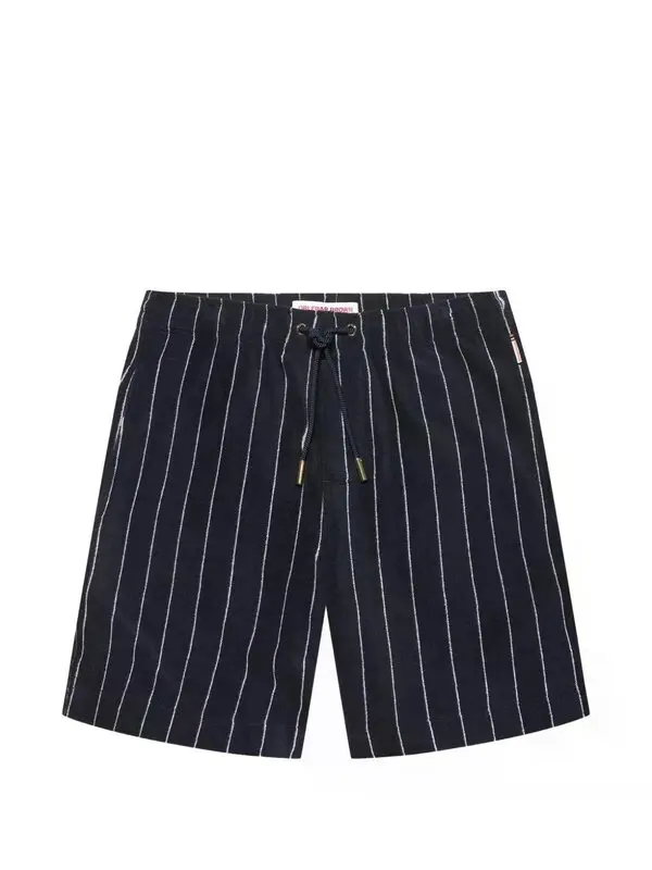 Orlebar Brown Trevone Striped Towelling Shorts