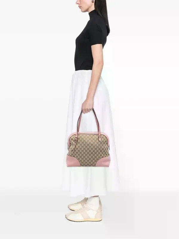 Gucci 2016-2026 Gg Canvas Dome Shoulder Bag - Neutrals