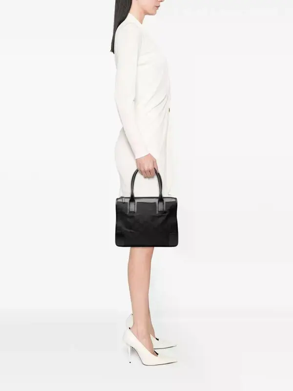 Gucci 2000-2015 Gg Nylon Tote Bag - Black