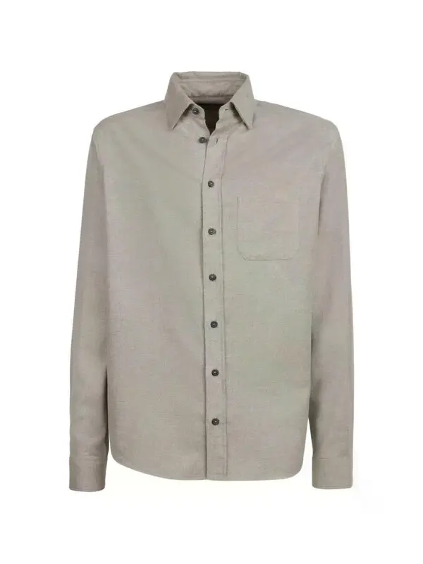 Sease Button-down Chest-pocket Shirt