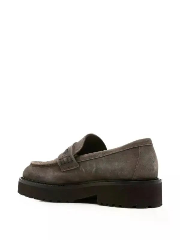 DOUCAL'S Philadelphia Rs Suede Loafers