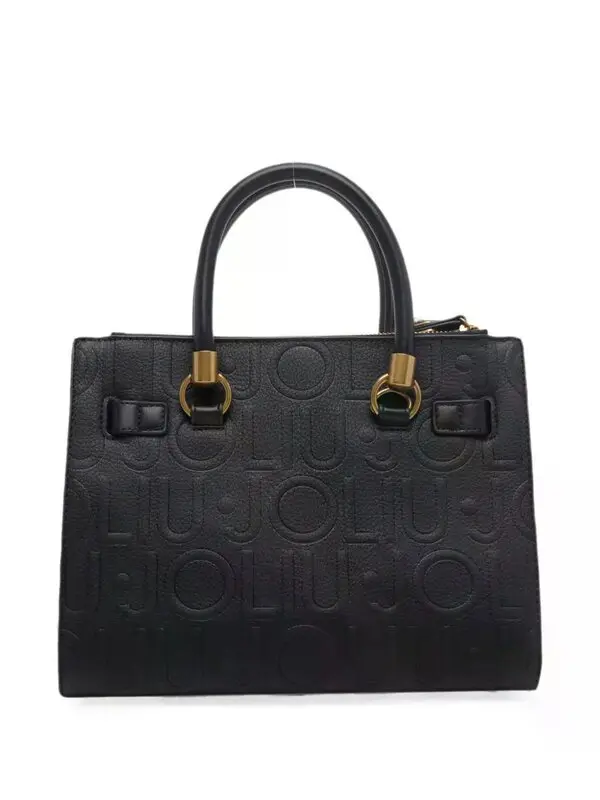 Liu Jo Logo-embossed Tote Bag - Black