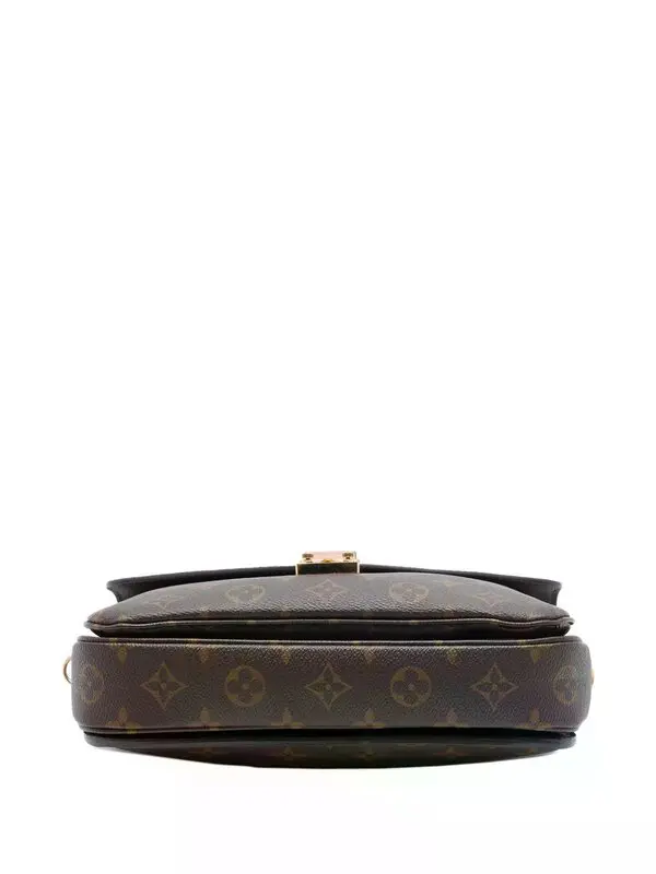 LOUIS VUITTON Monogram Pochette Metis Satchel - Brown