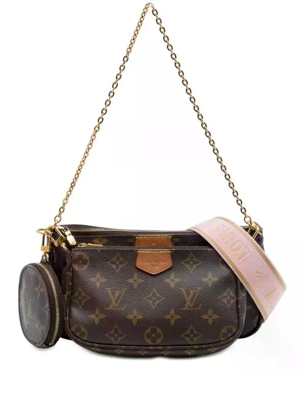 LOUIS VUITTON 2020 Monogram Multi Pochette Accessoires Satchel - Brown