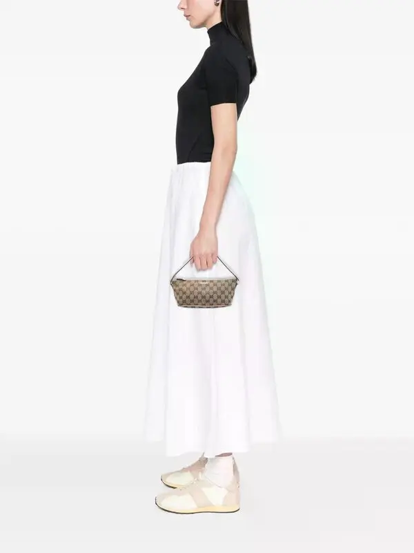 Gucci Gg Canvas Boat Shoulder Bag
