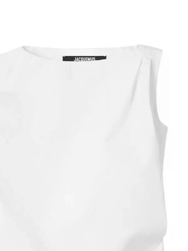 Jacquemus Asymmetric Sleeveless Top