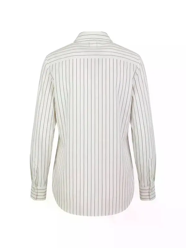 Patrizia Pepe Striped Long-sleeve Shirt