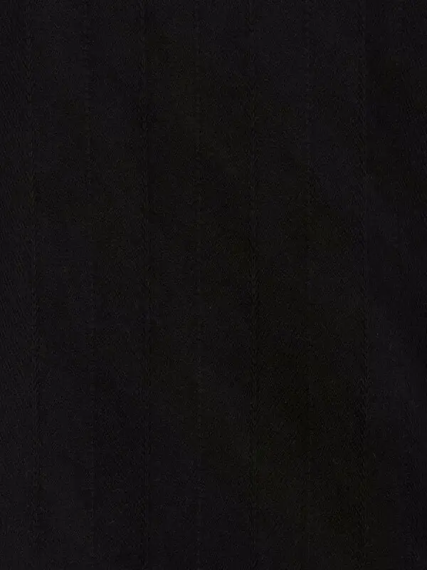 Valentino Garavani Chevron-knit Polo Shirt