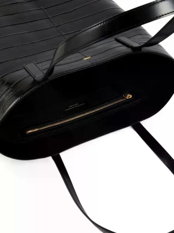 GIUSEPPE ZANOTTI Eel Skin Tote Bag