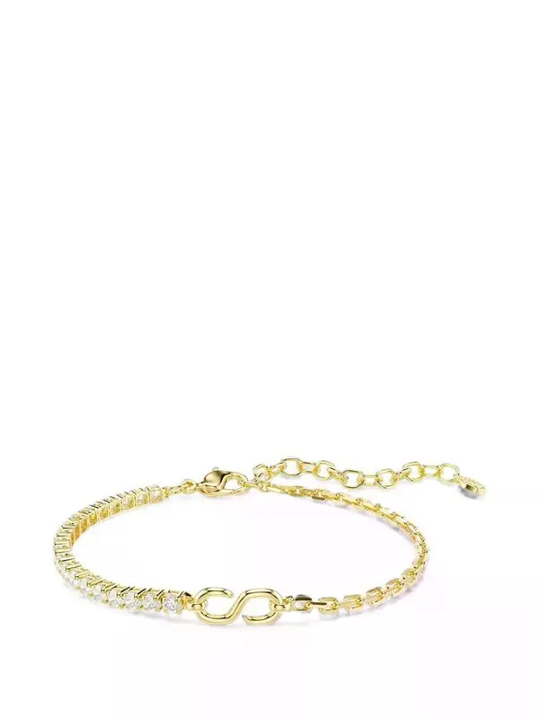 SWAROVSKI Crystal-embellished S-link Bracelet - Gold