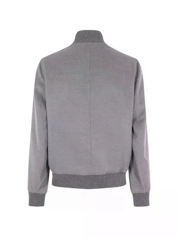 Brunello Cucinelli Button-up Wool Jacket - Grey