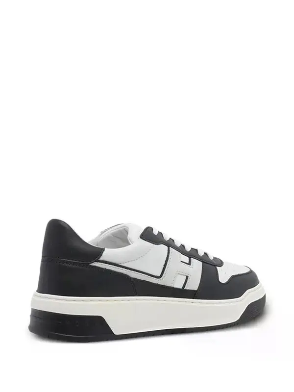 Hogan Panelled Leather Sneakers