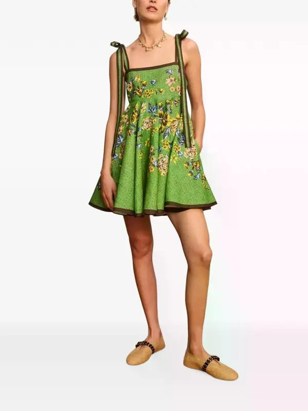 ALEMAIS Phyllis Linen Mini Dress