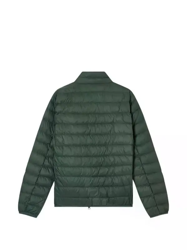 EA7 Logo-print Quilted Jacket