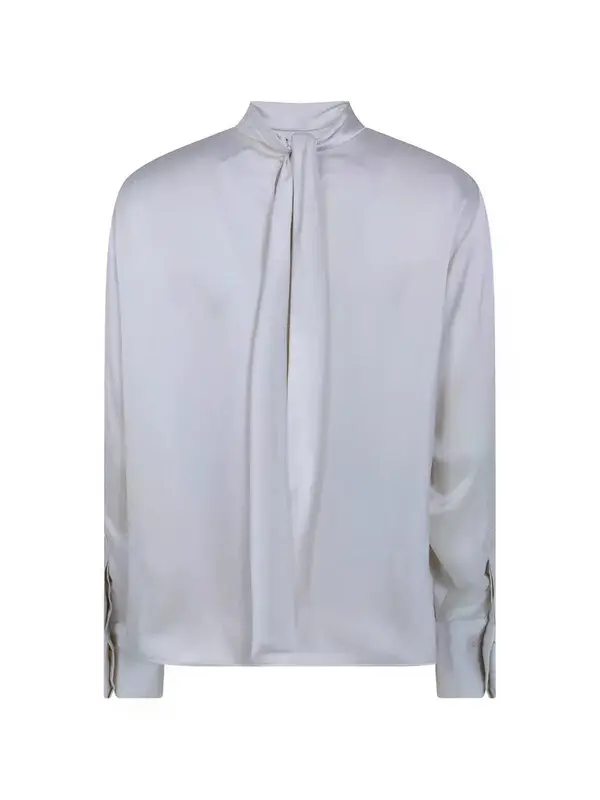 DRHOPE Long-sleeve Blouse - Neutrals