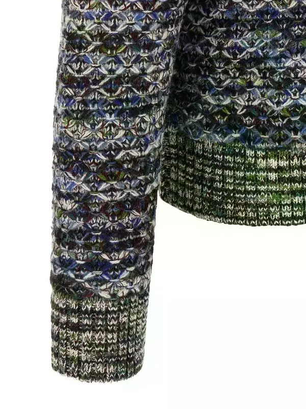Missoni Three-dimensional Flamed Pattern Sweater