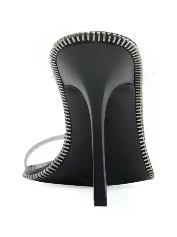 Alexander Wang Nova Transparent Sandals - Black