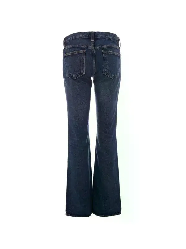 AGOLDE Faded Effect Flared Leg Jeans